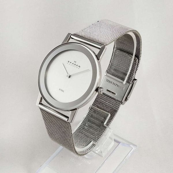 Skagen Oversized Watch, Mesh Strap - I Like Mikes Mid Century Modern