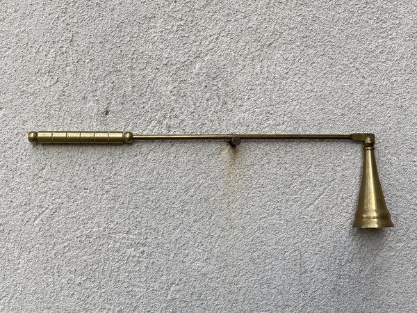 Solid Brass Candle Snuffer with Tall Cap and 10" Reach - I Like Mikes ...