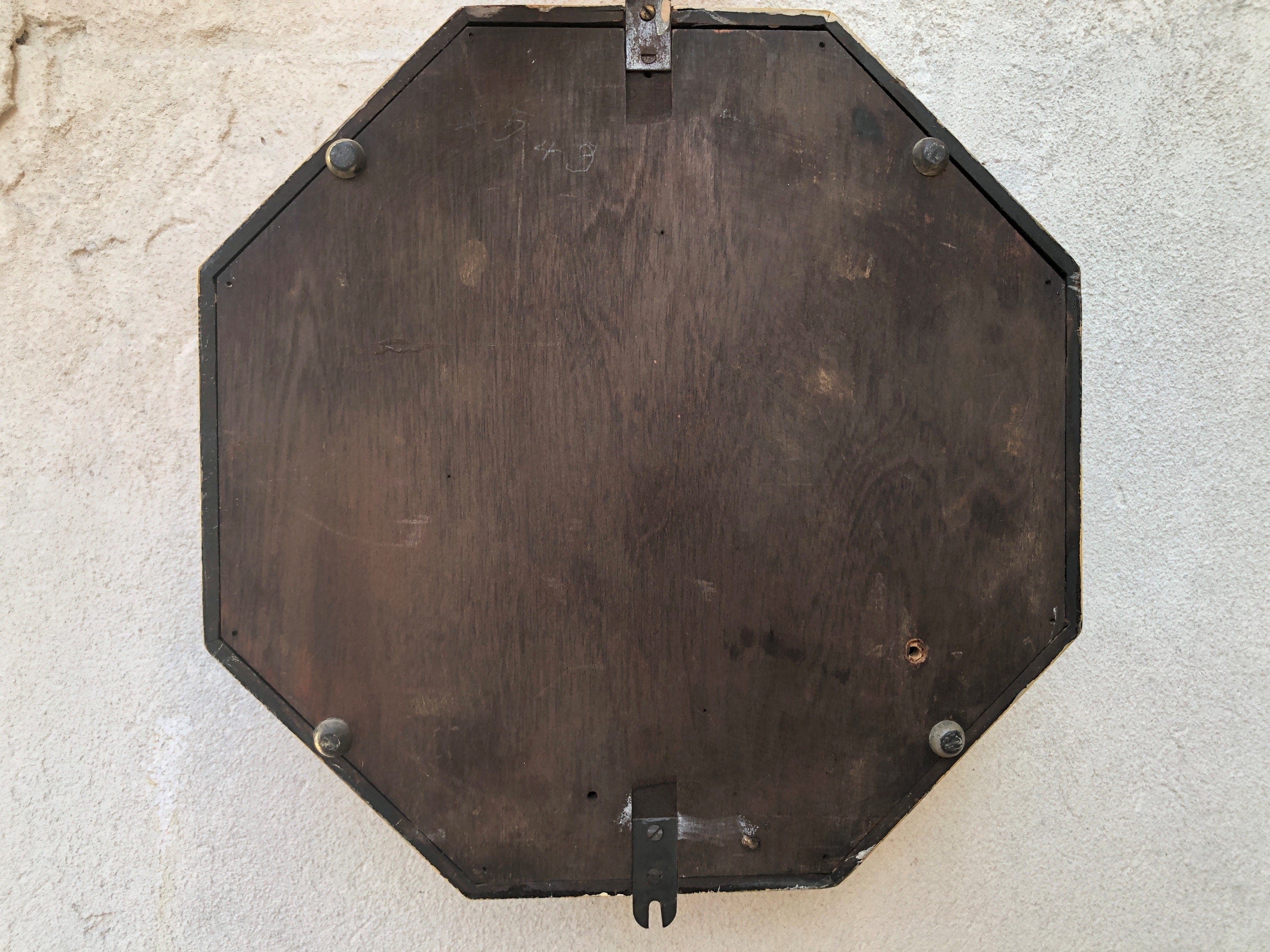 Large Ansonia Octagon Wall Clock, New Quartz Movement with Original Ha ...