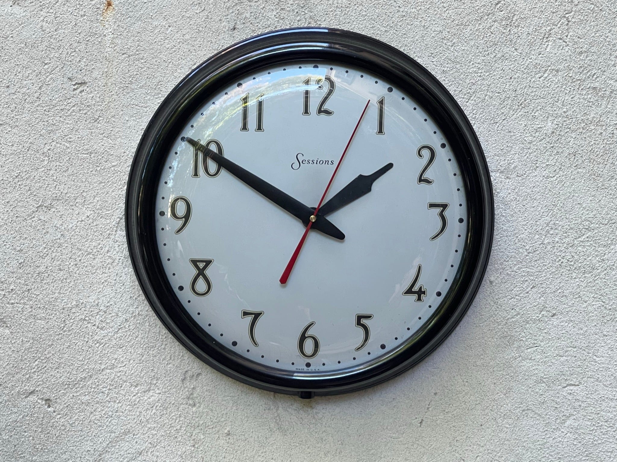 Clock With Second Hand