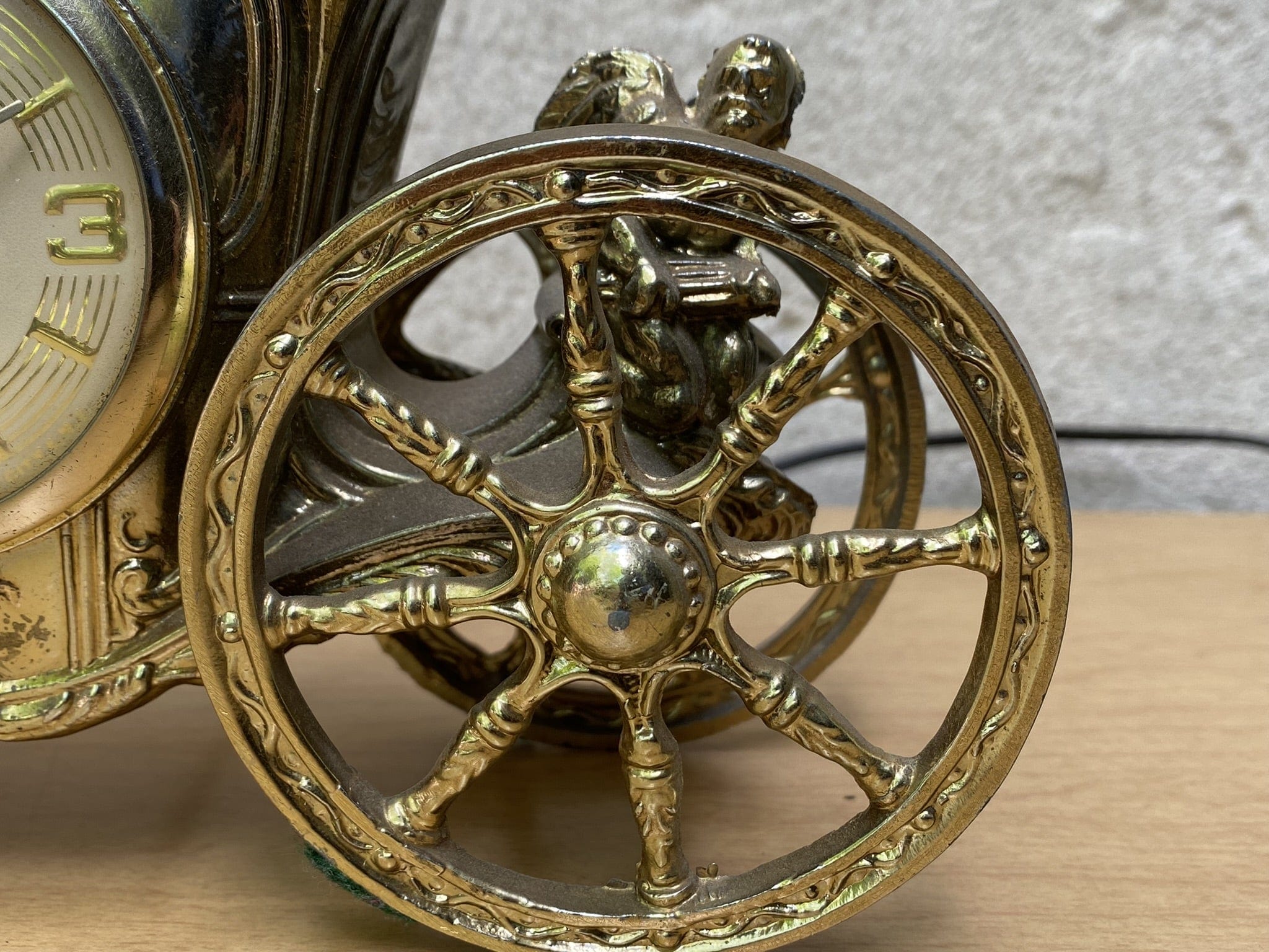Vintage Coronation Gold State Coach Novelty Clock, Circa 1950 - I Like ...