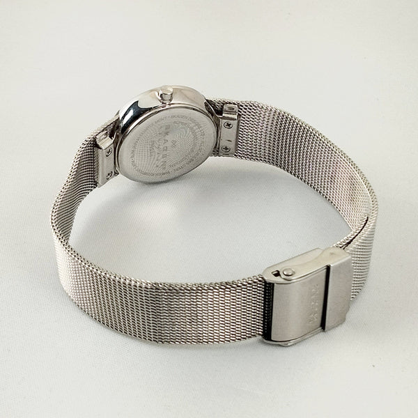 Skagen Women's Stainless Steel Watch, White Dial, Jewel Hour Markers, - I Like Mikes Mid Century ...